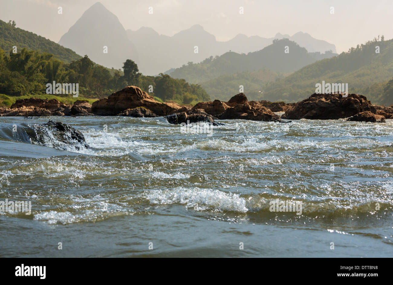 River in Laos Stock Photo - Alamy