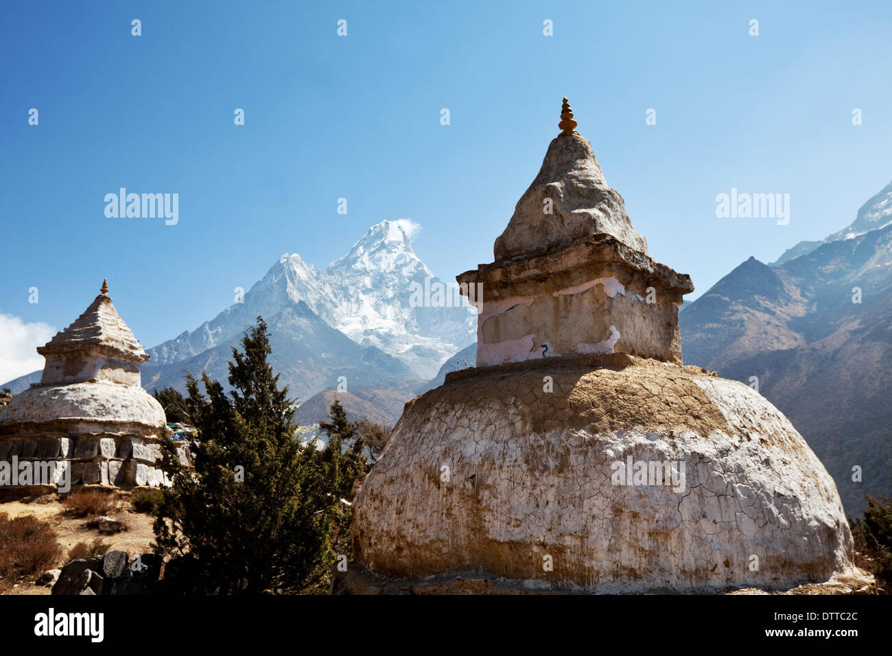 Stupa in Nepal Stock Photo - Alamy