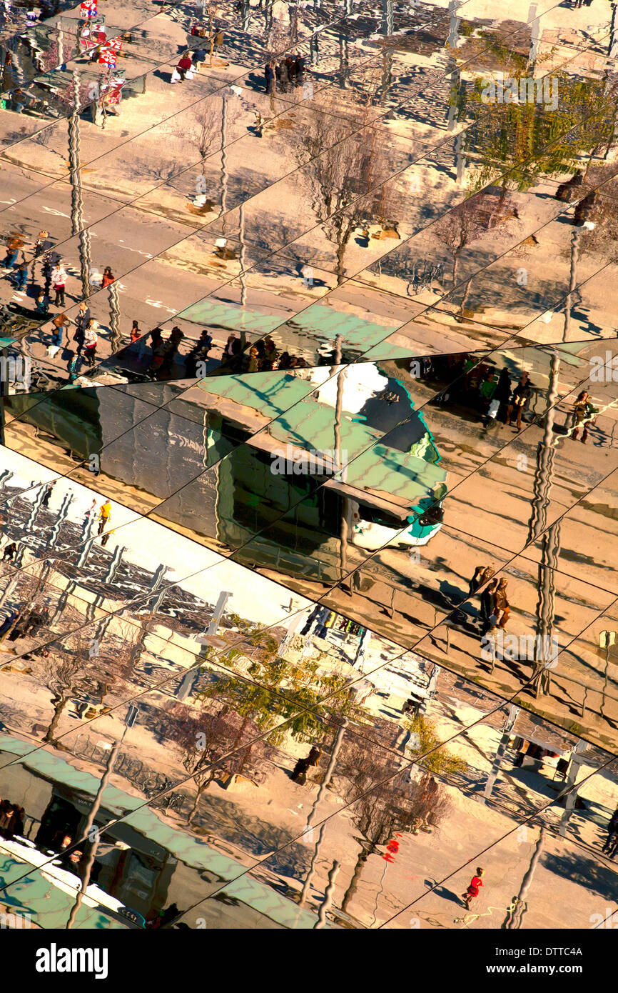 Distorted pedestrian hi-res stock photography and images - Alamy