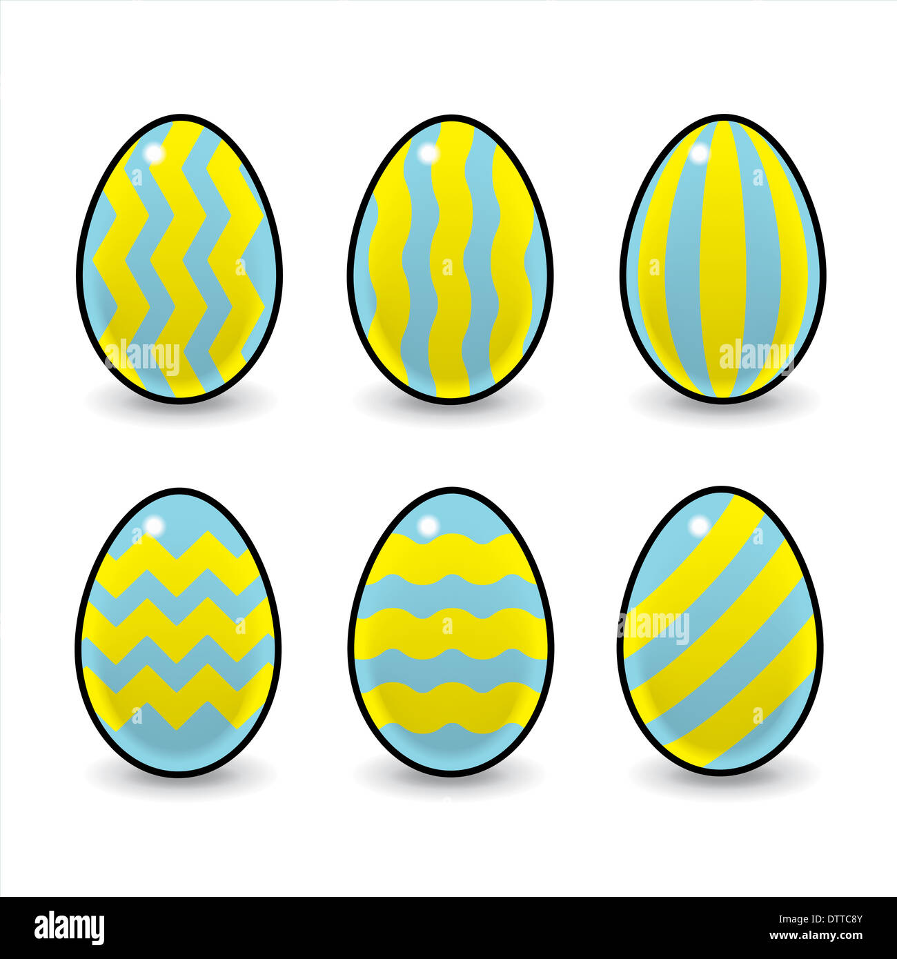 Chevron Easter Egg Clip Art