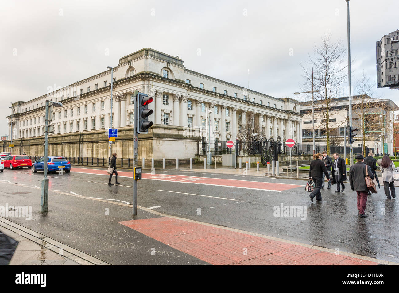 Belfast courts hi-res stock photography and images - Alamy
