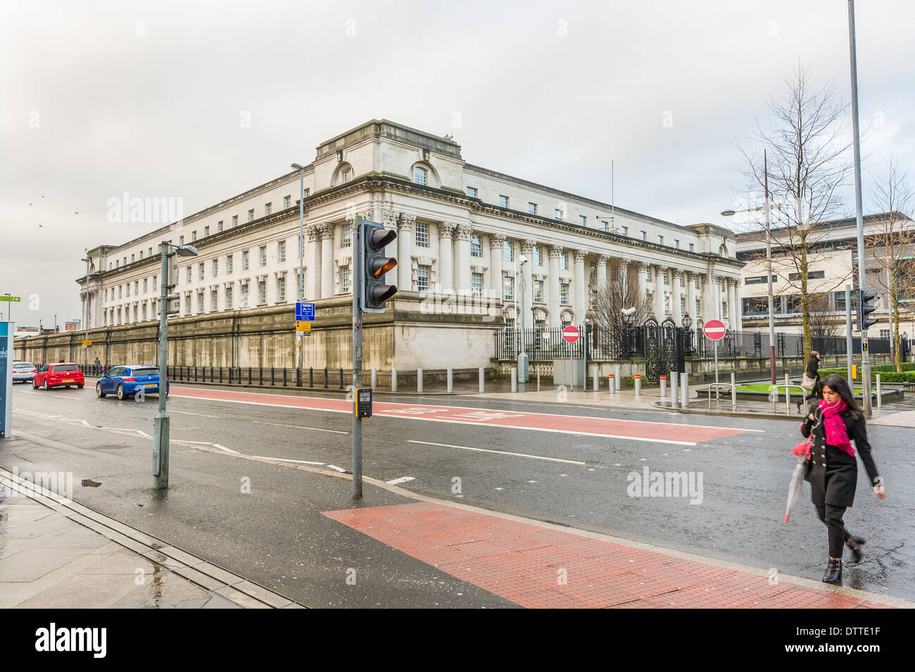 The royal courts of justice belfast hi-res stock photography and images ...