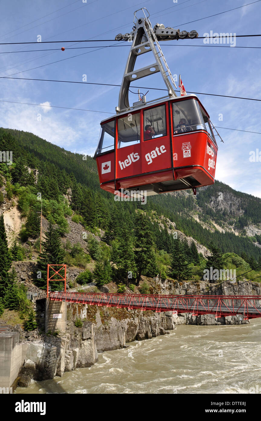 Hell's Gate Airtram, Fraser Canyon, British Columbia, Canada Stock ...