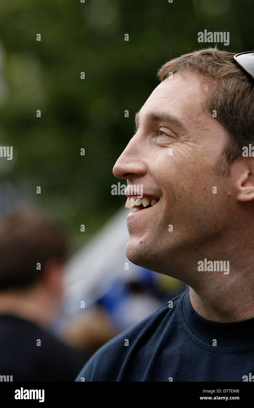Portrait of Olympic swimmer Steve Parry Stock Photo - Alamy
