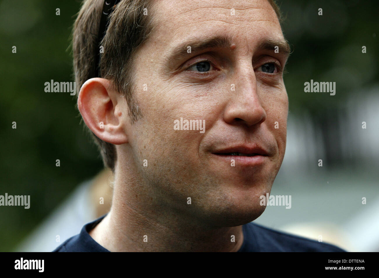Portrait of Olympic swimmer Steve Parry Stock Photo - Alamy