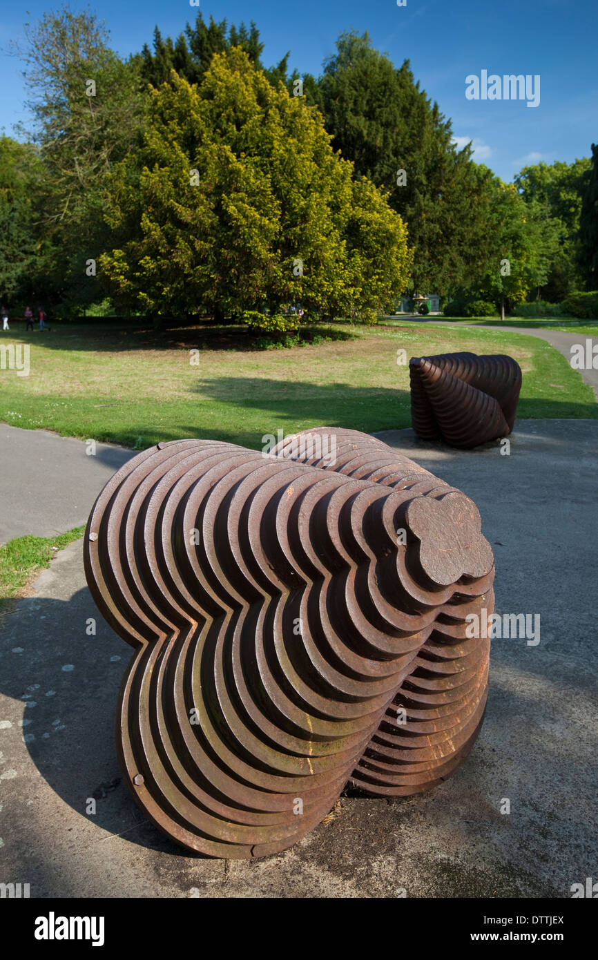 Sandford Park in the summer, Cheltenham, Gloucestershire, UK Stock ...