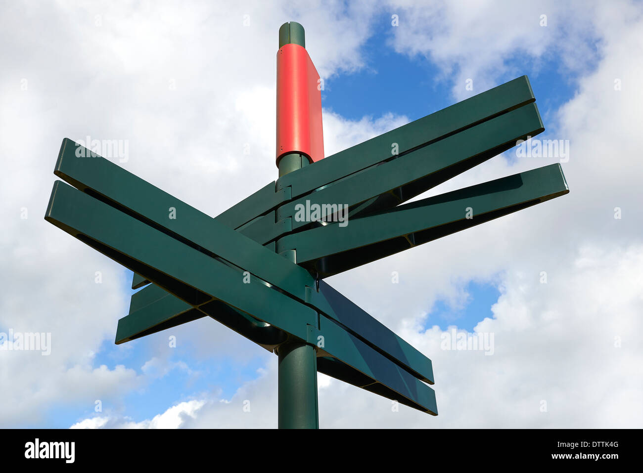 Directional sign on roadside hi-res stock photography and images - Alamy