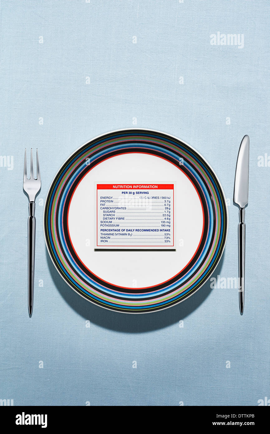 Label nutrition container hi-res stock photography and images - Alamy