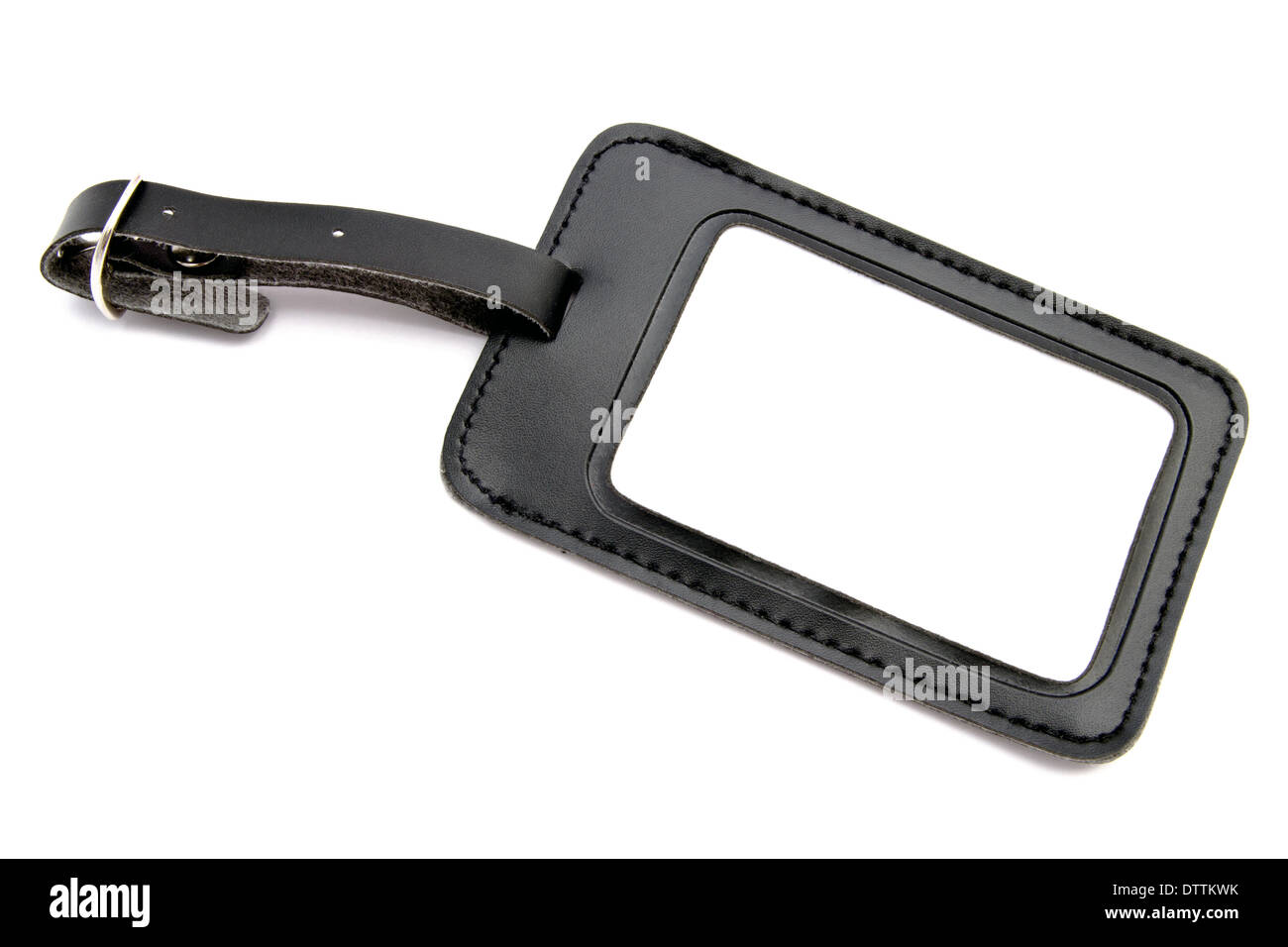 Leather luggage tag destination hi-res stock photography and images - Alamy