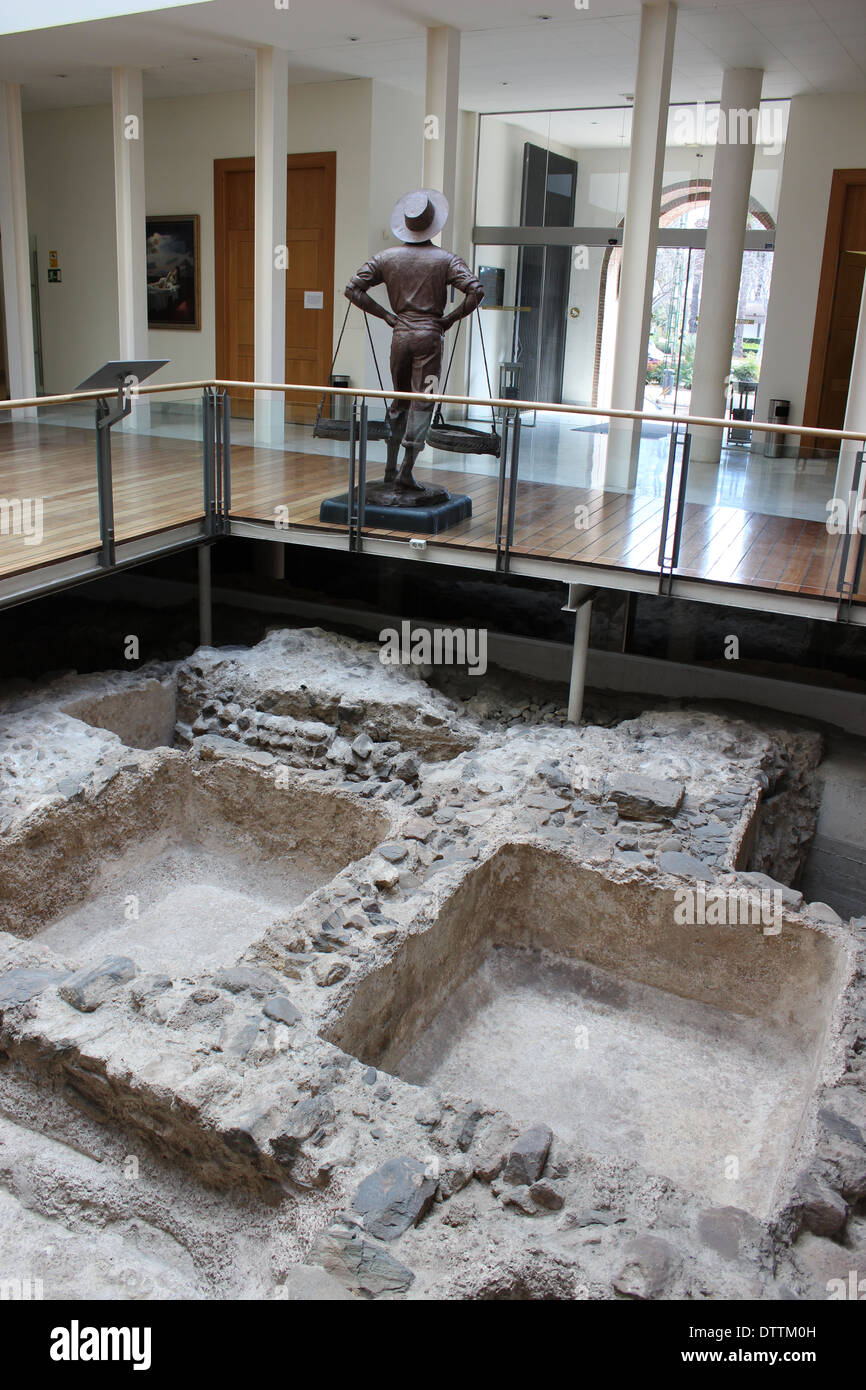 Roman remains, Malaga, Spain Stock Photo - Alamy