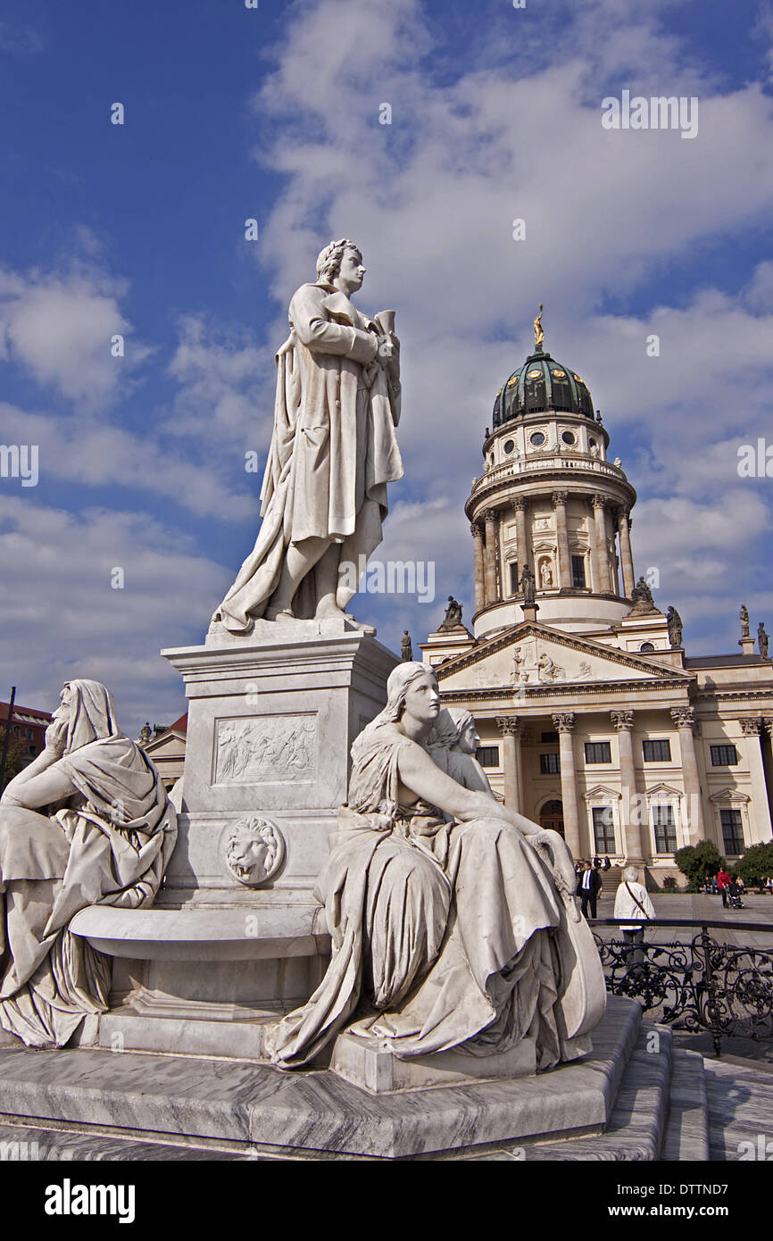 Schiller monuments hi-res stock photography and images - Alamy