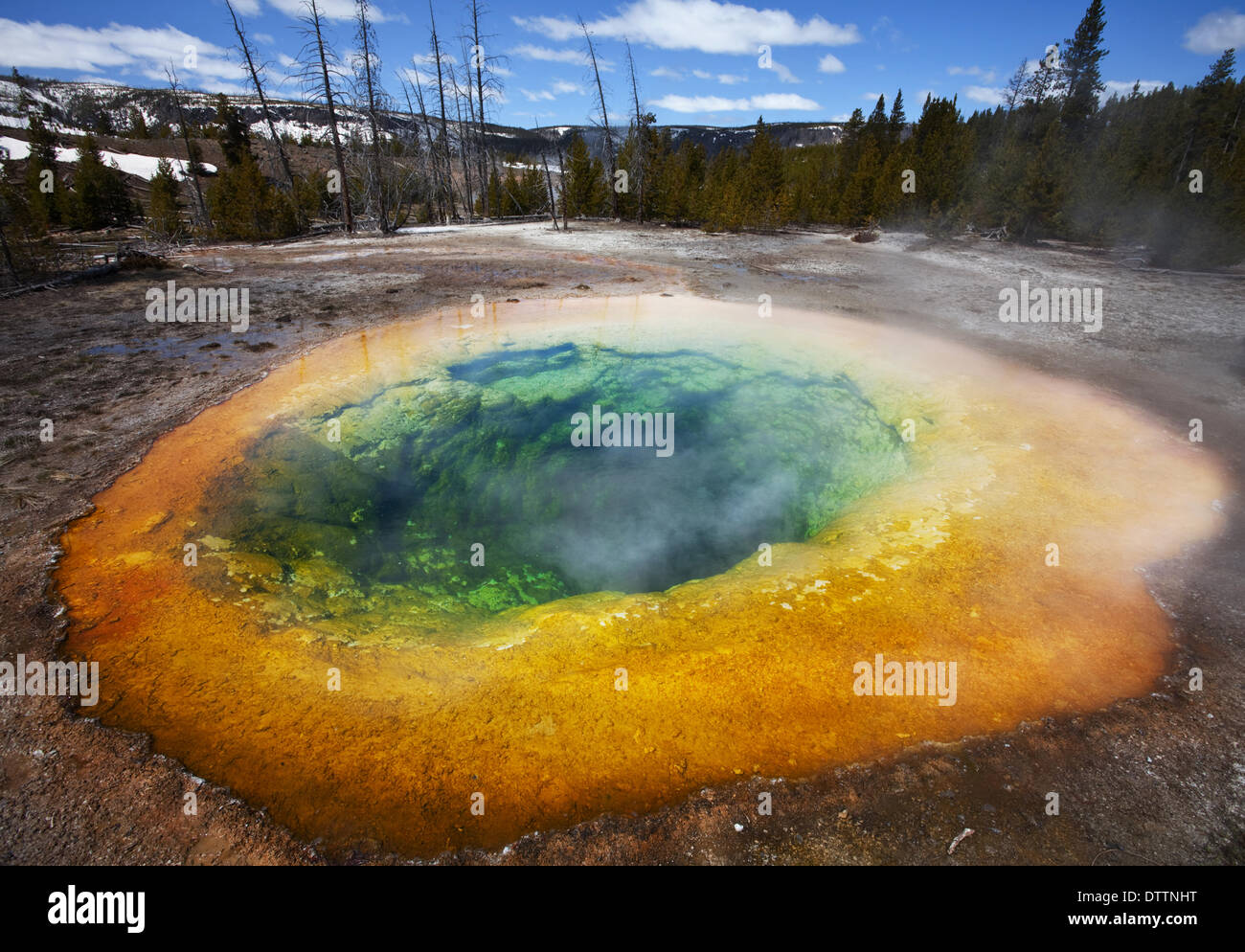 Morning Glory Pool Stock Photo - Alamy