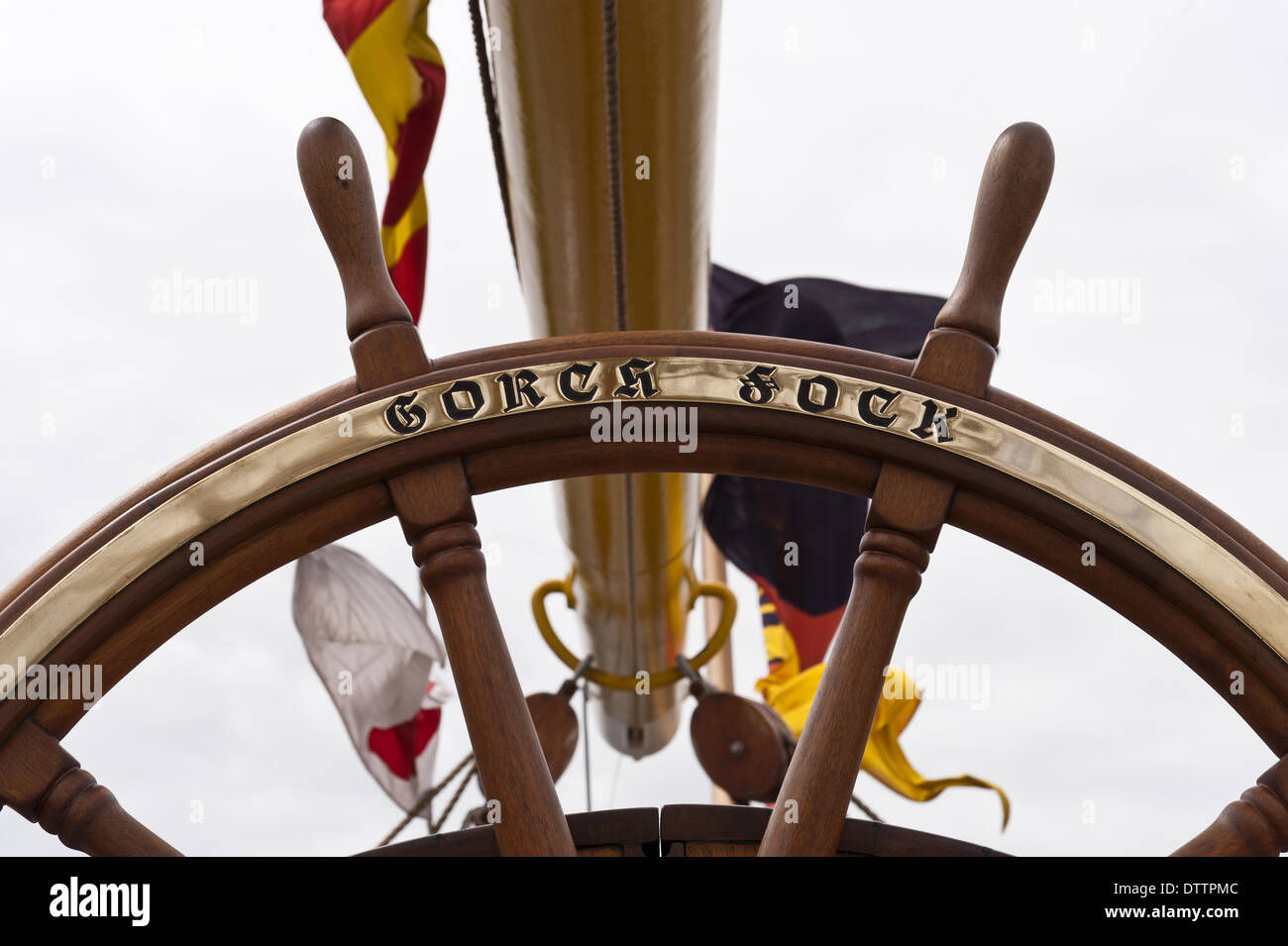 German Tall Ship Gorch Fock Stock Photo - Alamy