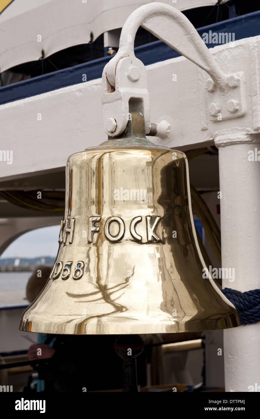 German Tall Ship Gorch Fock Stock Photo - Alamy