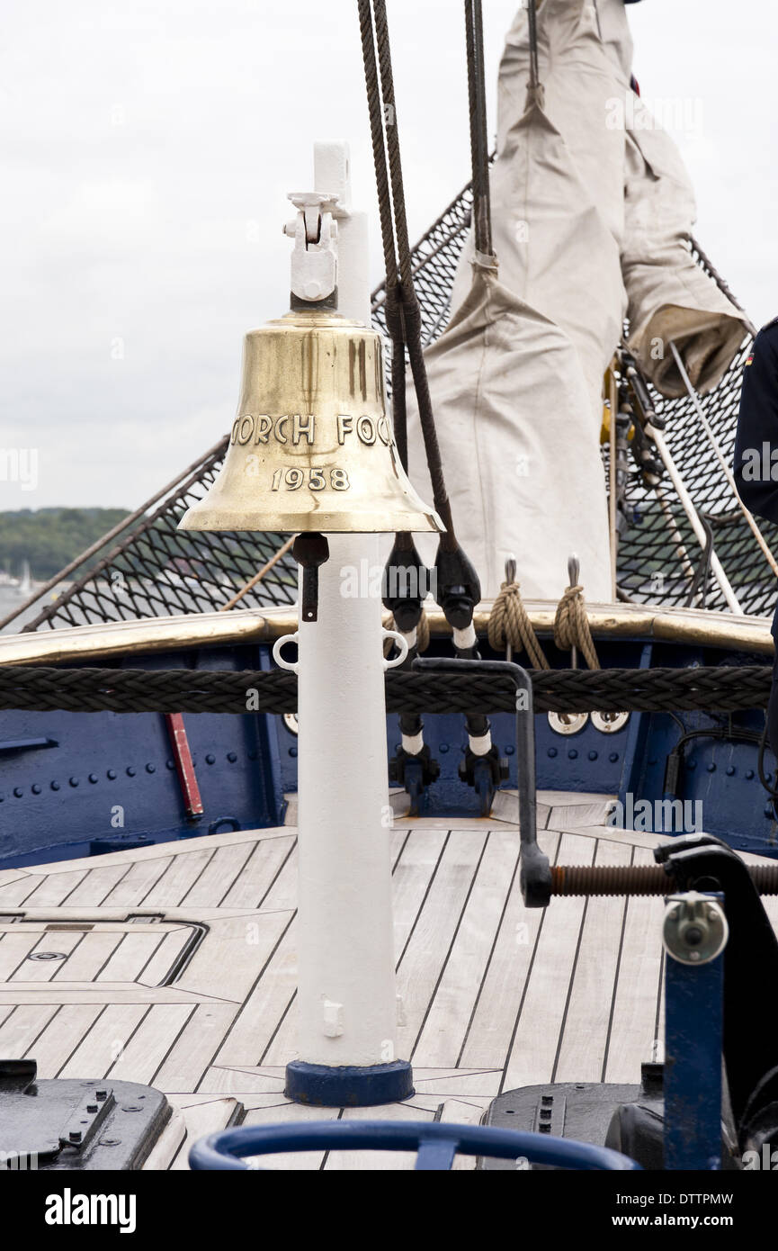 German Tall Ship Gorch Fock Stock Photo - Alamy