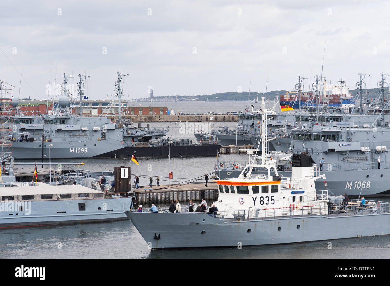 Military Port In Kiel, Germany Stock Photo - Alamy