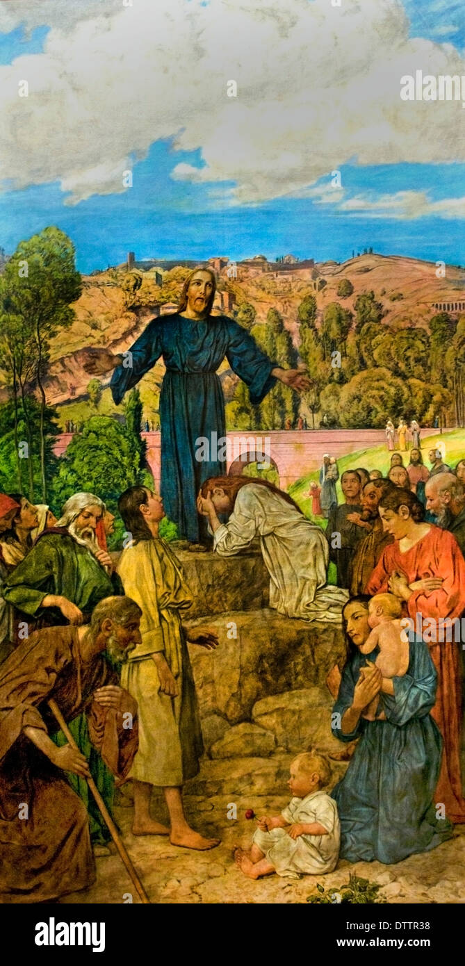 Die Thoma Kapelle - The Thoma Chapel by Hans Thoma 1839 - 1924 German German Stock Photo - Alamy