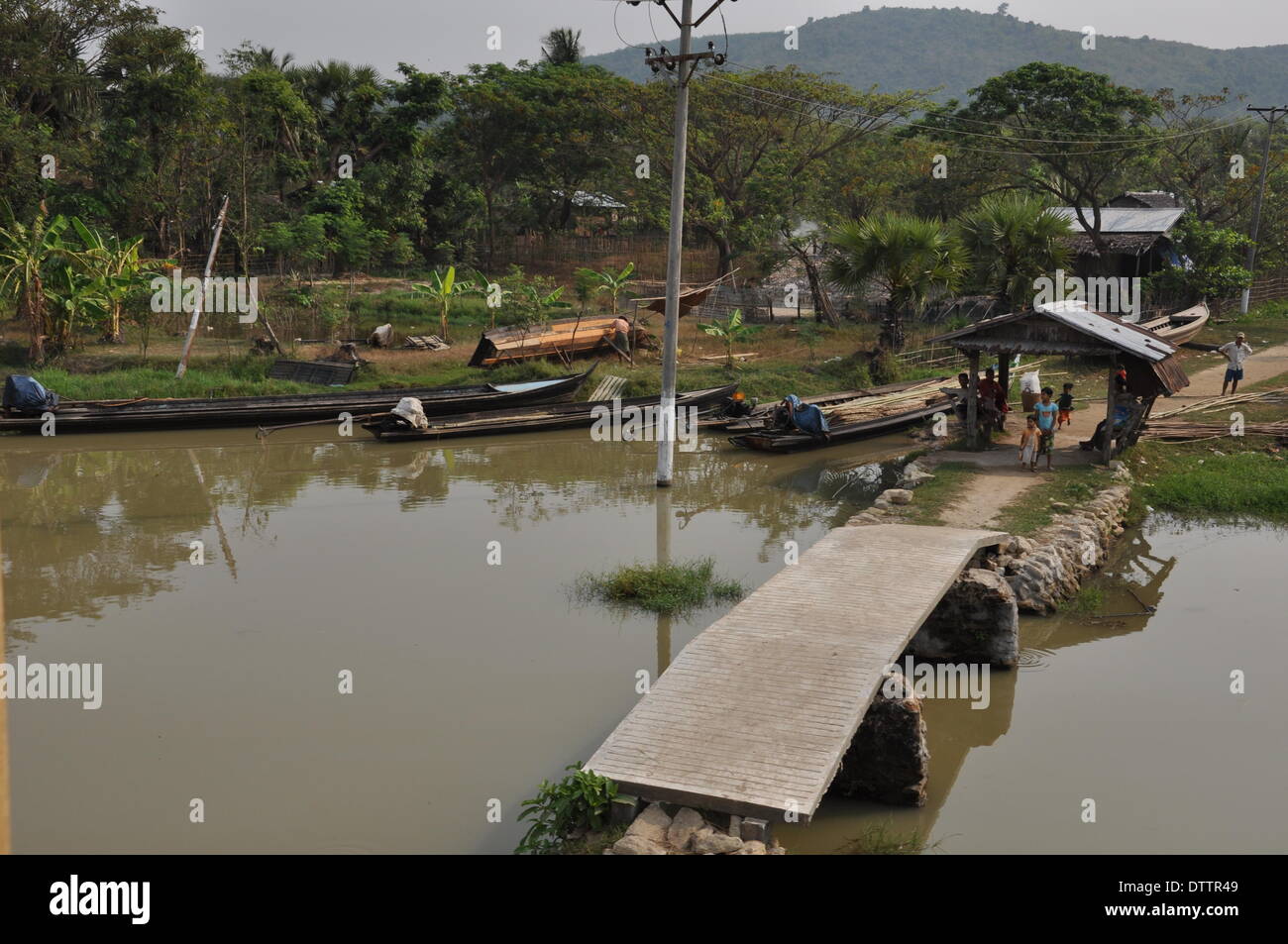 simple country life,burma Stock Photo - Alamy