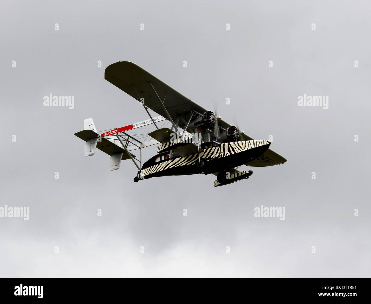 One of the two remaining Sikorsky S-38s, N28V flying boats at "Flying ...