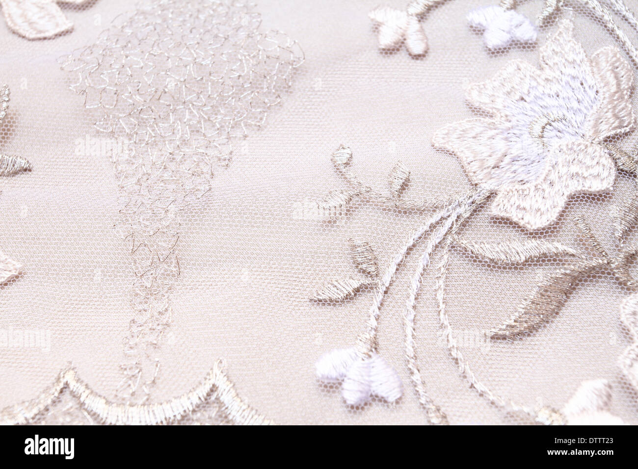 Silver textile wedding background Stock Photo - Alamy