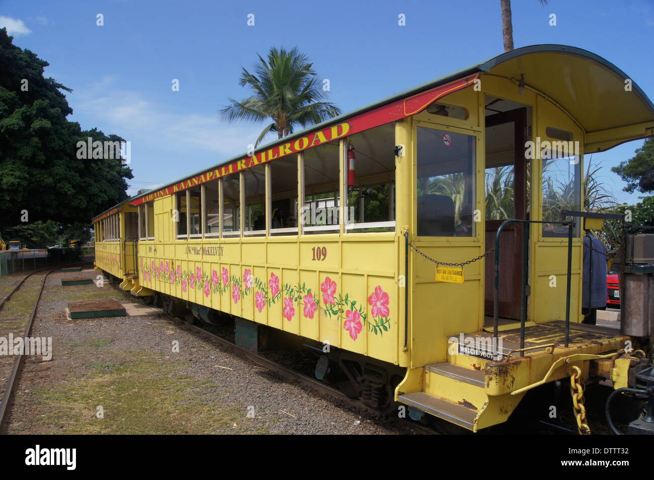 Lahaina sugar cane train maui hi-res stock photography and images - Alamy