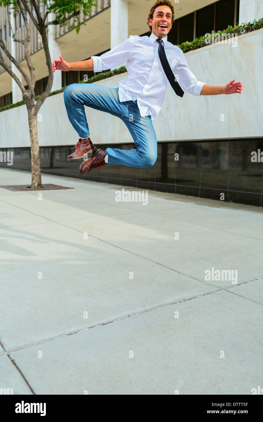 Clicking his heels hi-res stock photography and images - Alamy