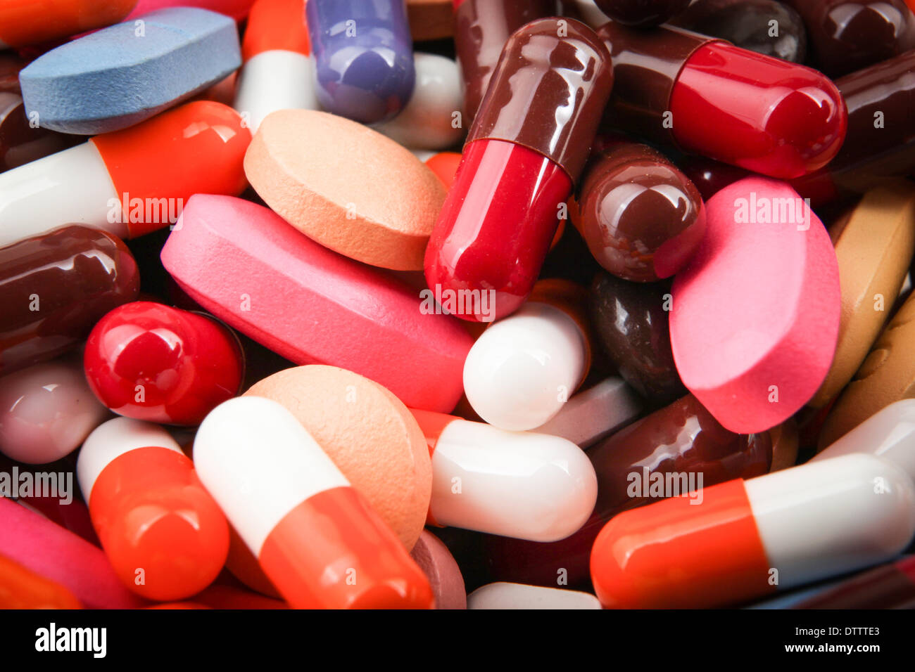 pills and capsules Stock Photo - Alamy