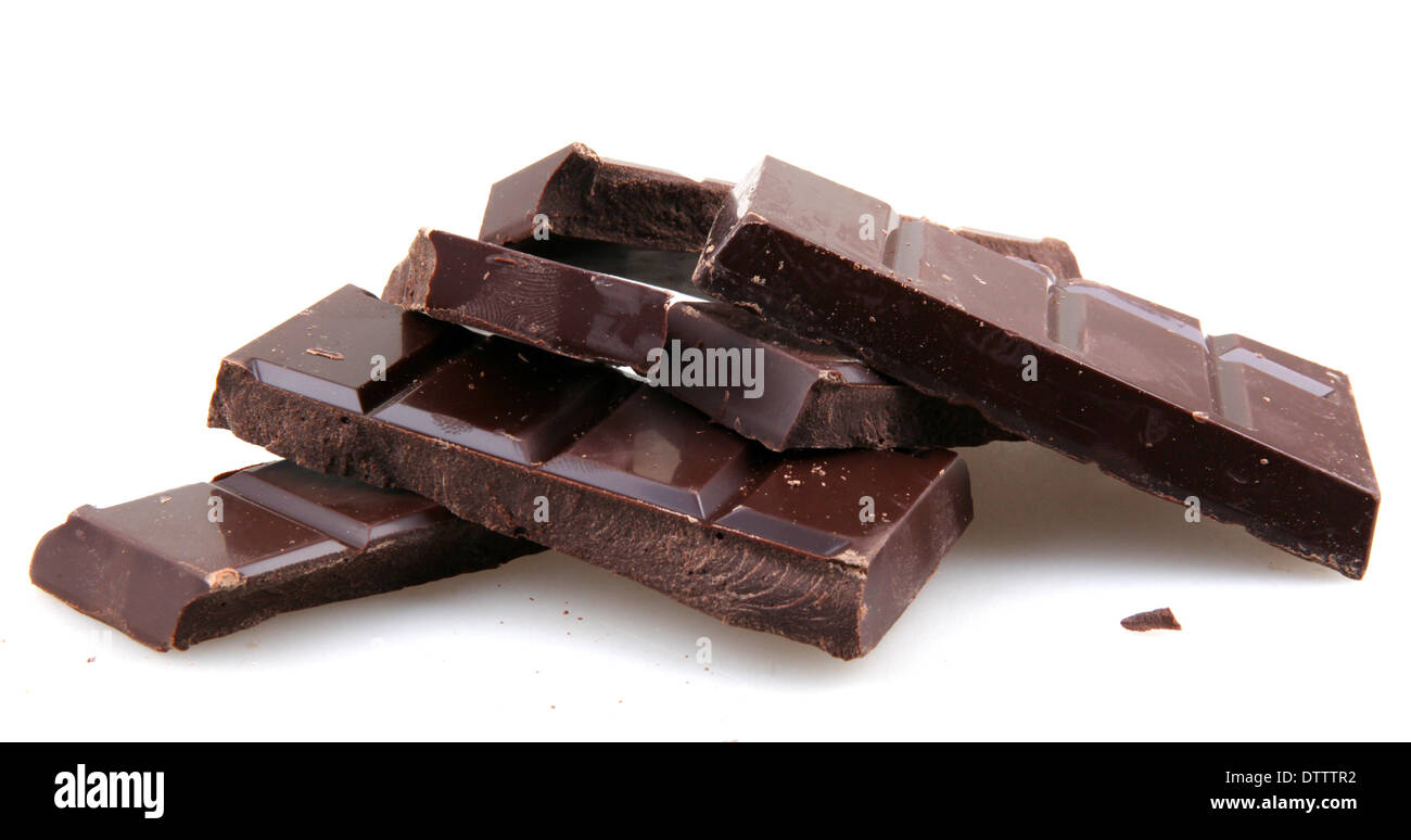 dark chocolate bar Stock Photo - Alamy
