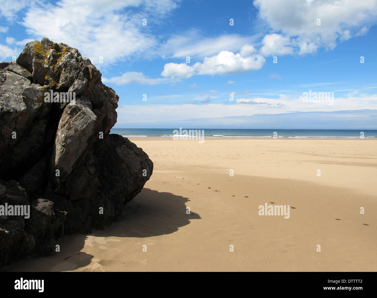 Putsborough Beach, England Stock Photo - Alamy