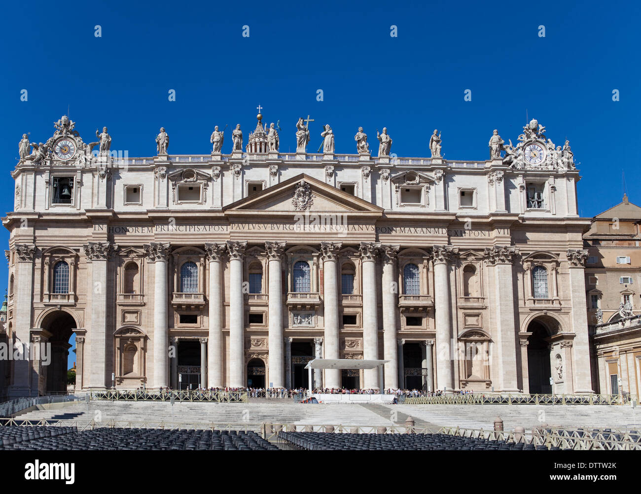 Vatican. St. Peter's cathedral Stock Photo - Alamy