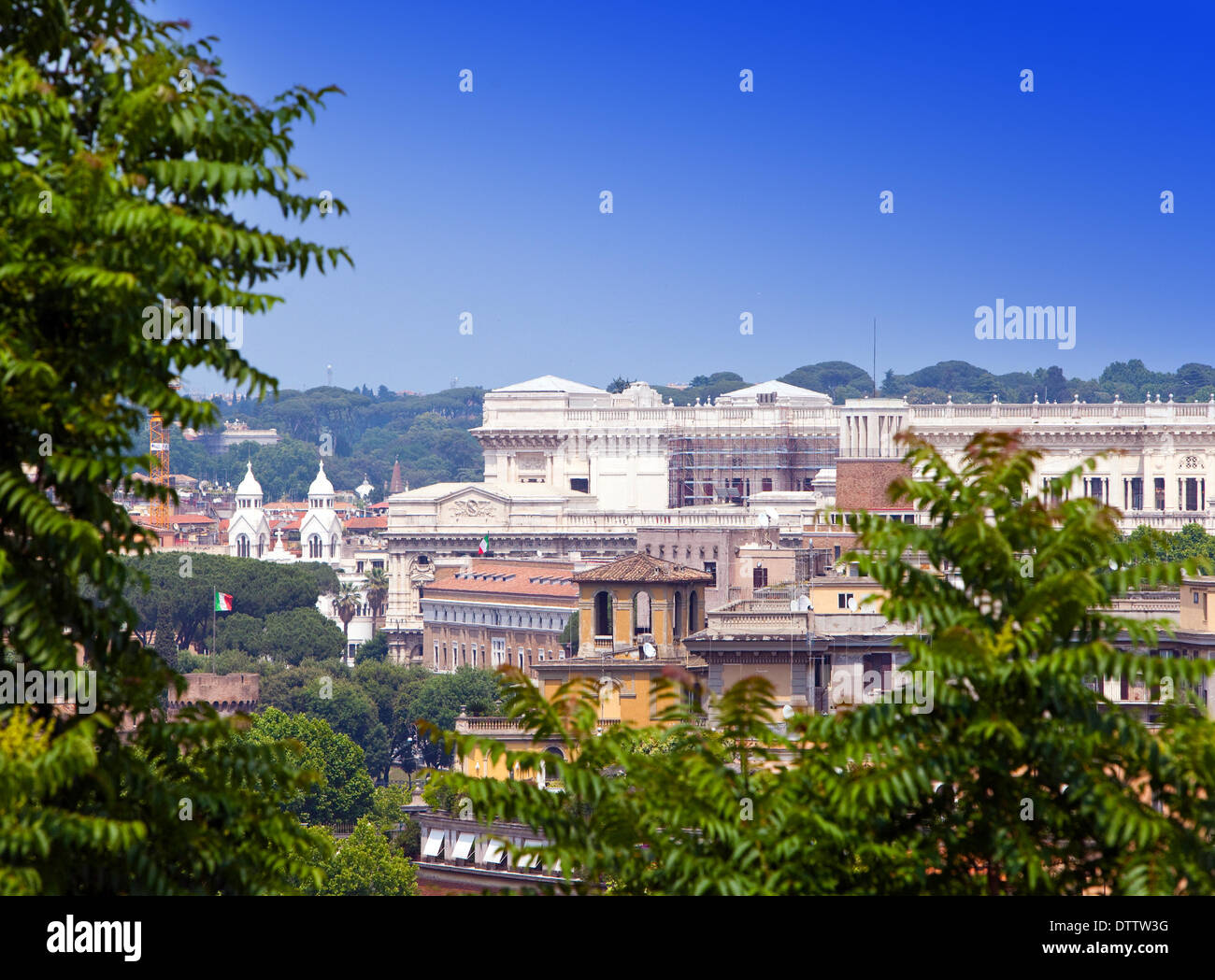 Rome top view hi-res stock photography and images - Alamy
