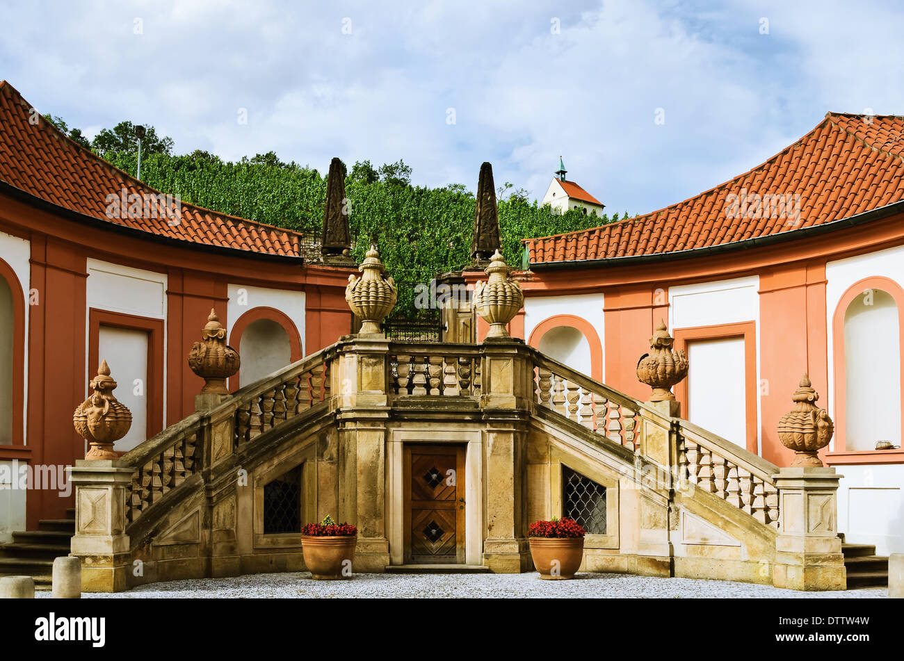 The terrace steps hi-res stock photography and images - Alamy