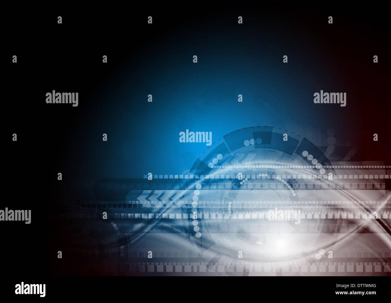 Dark blue tech background Stock Photo - Alamy