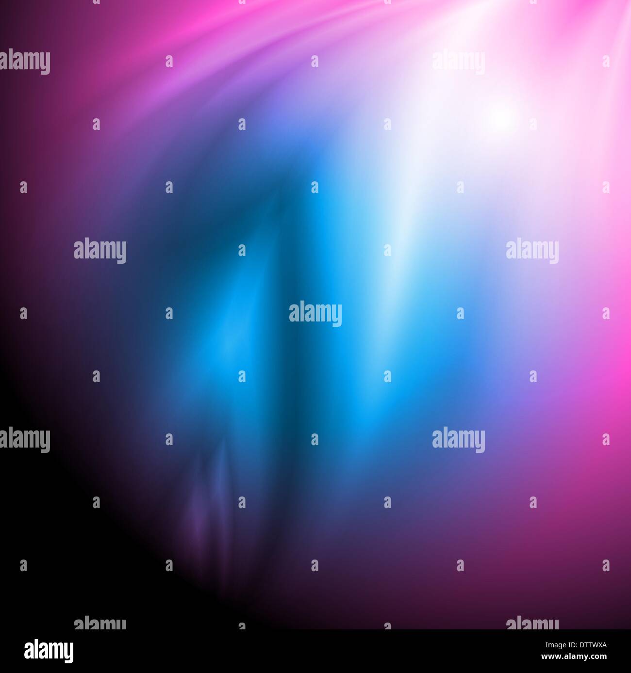 Bright blue and violet wave design Stock Photo - Alamy