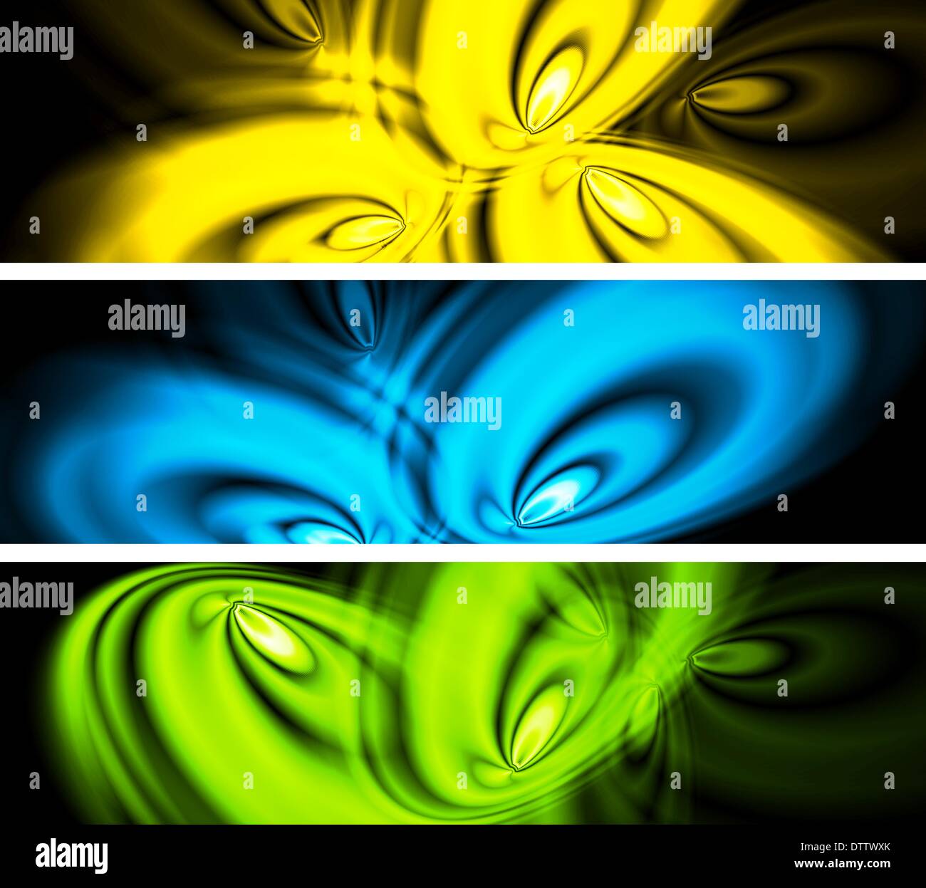 Set of colourful modern banners Stock Photo - Alamy