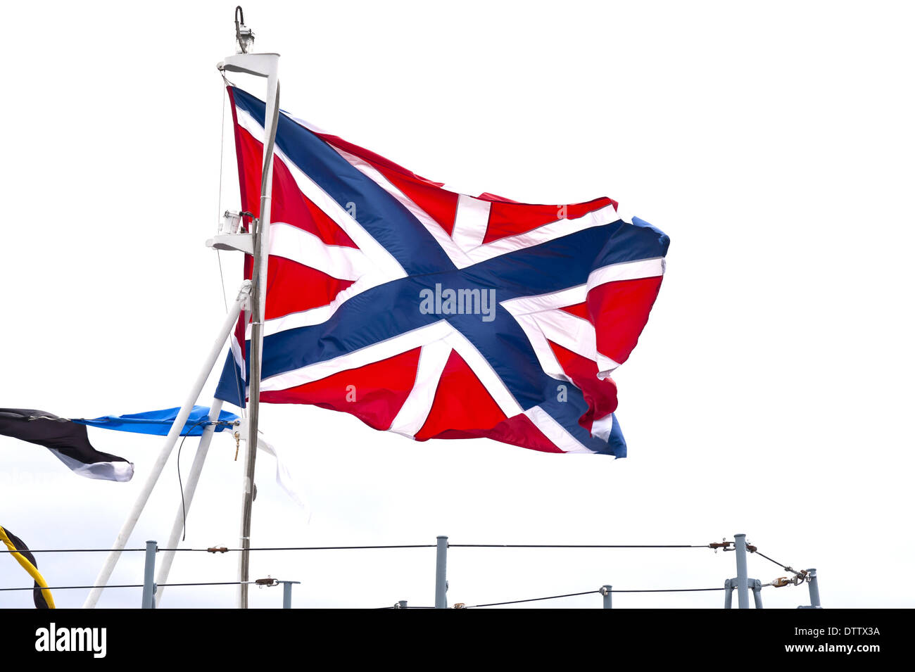 Russian warship flag hi-res stock photography and images - Alamy