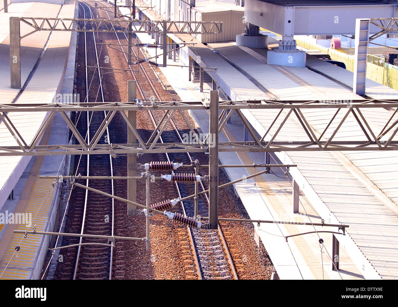 Closeup on front railway hi-res stock photography and images - Alamy