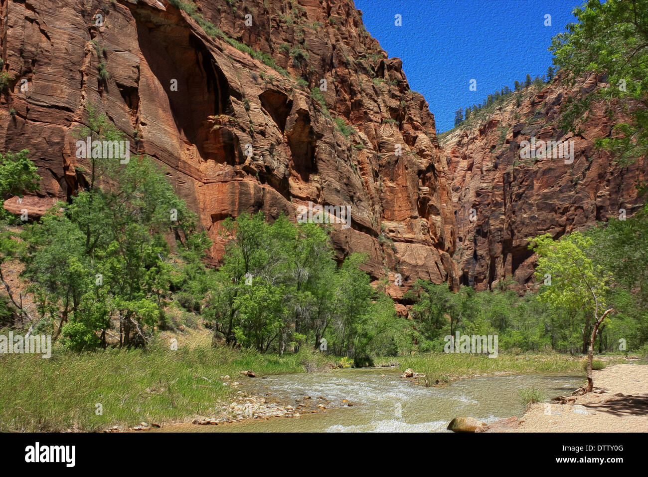 Moving water background illustration hi-res stock photography and ...