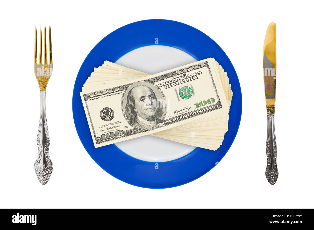 Plate on bill hi-res stock photography and images - Alamy