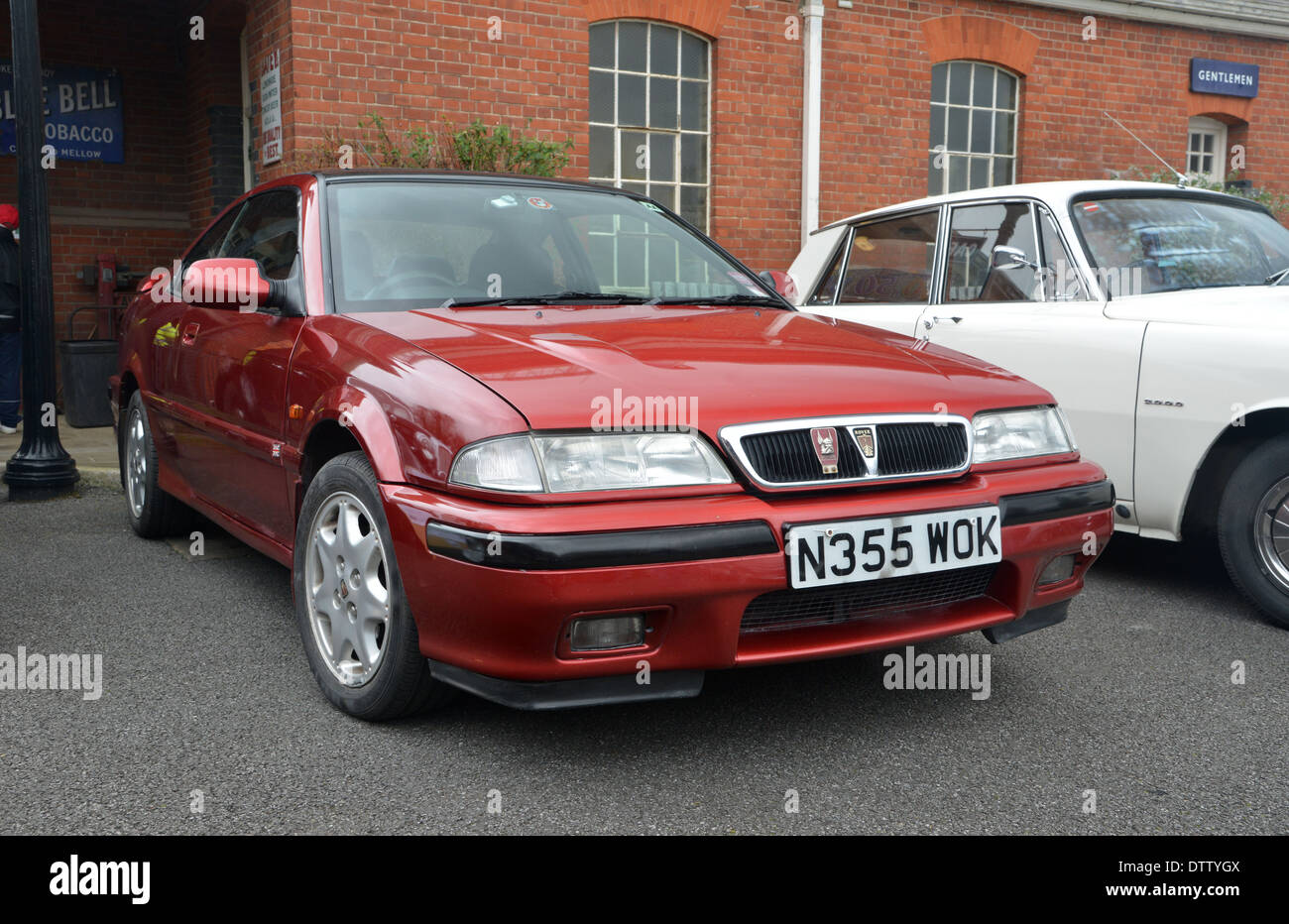 Classic 1992 Rover 200 Coupe or Tomcat and a 1963 P6 2000 cars at a car ...