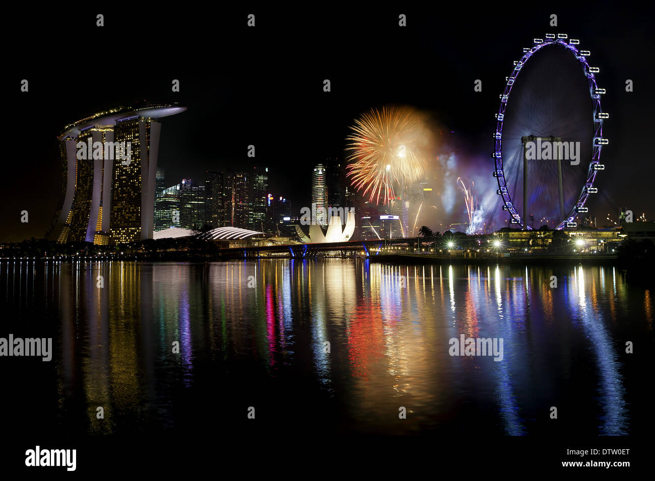 Modern fireworks hi-res stock photography and images - Alamy