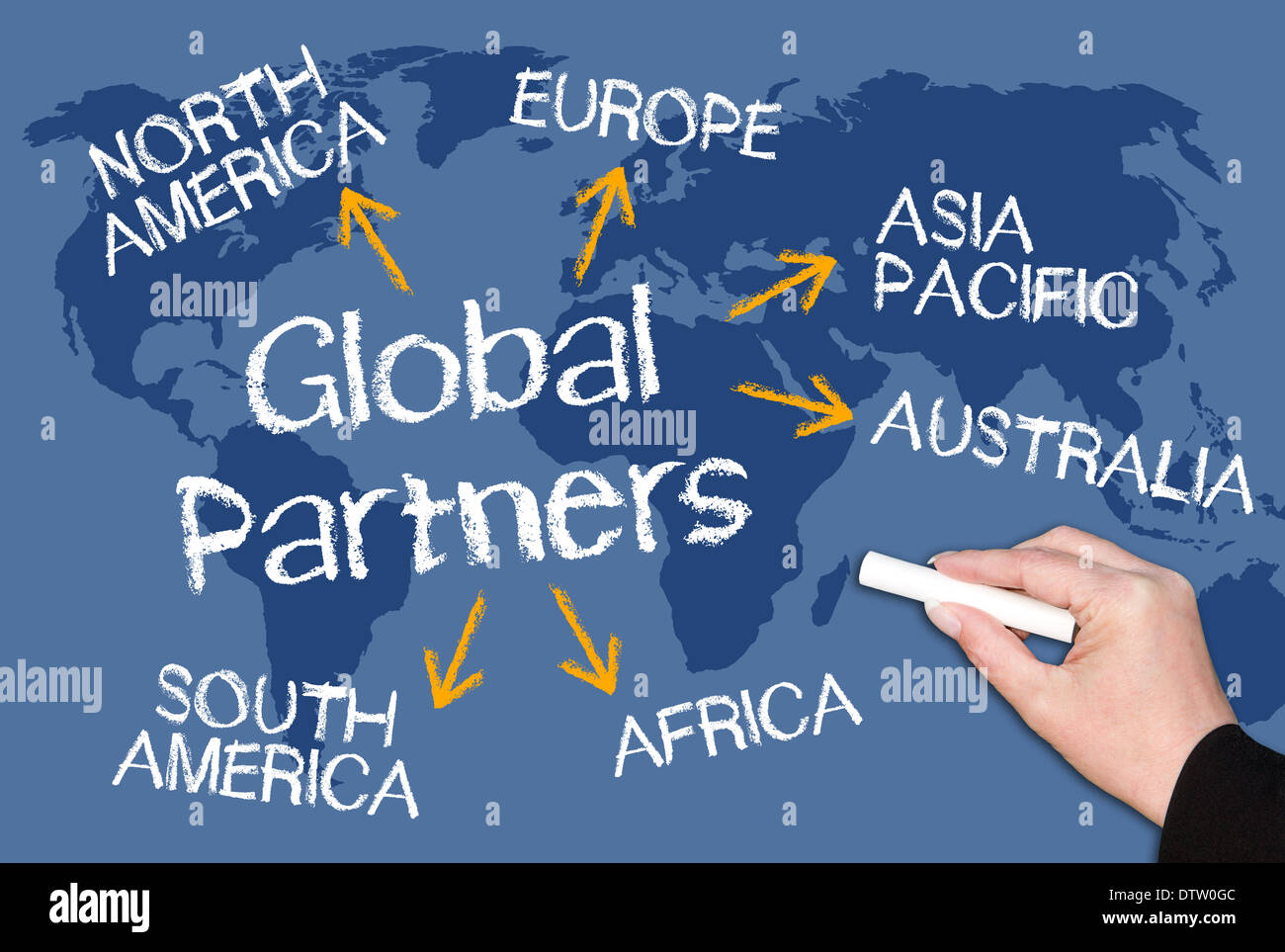 Global Partners Stock Photo - Alamy