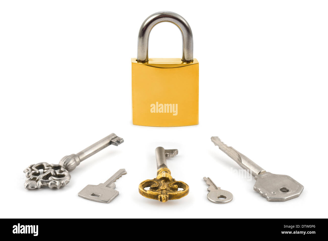 Lock and keys Stock Photo - Alamy