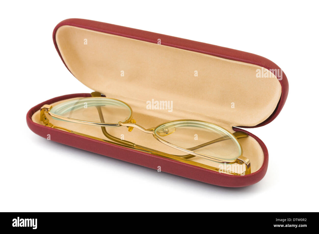 Old fashioned glasses case hi-res stock photography and images - Alamy
