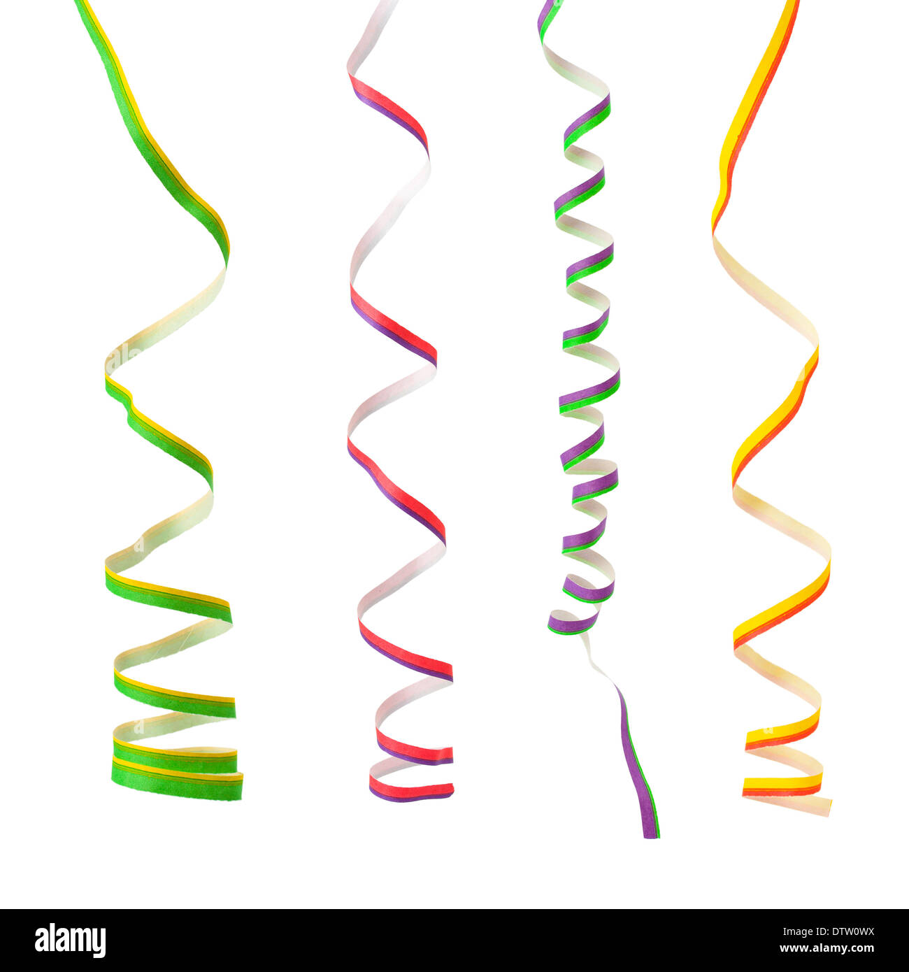 Paper streamer border Cut Out Stock Images & Pictures - Alamy