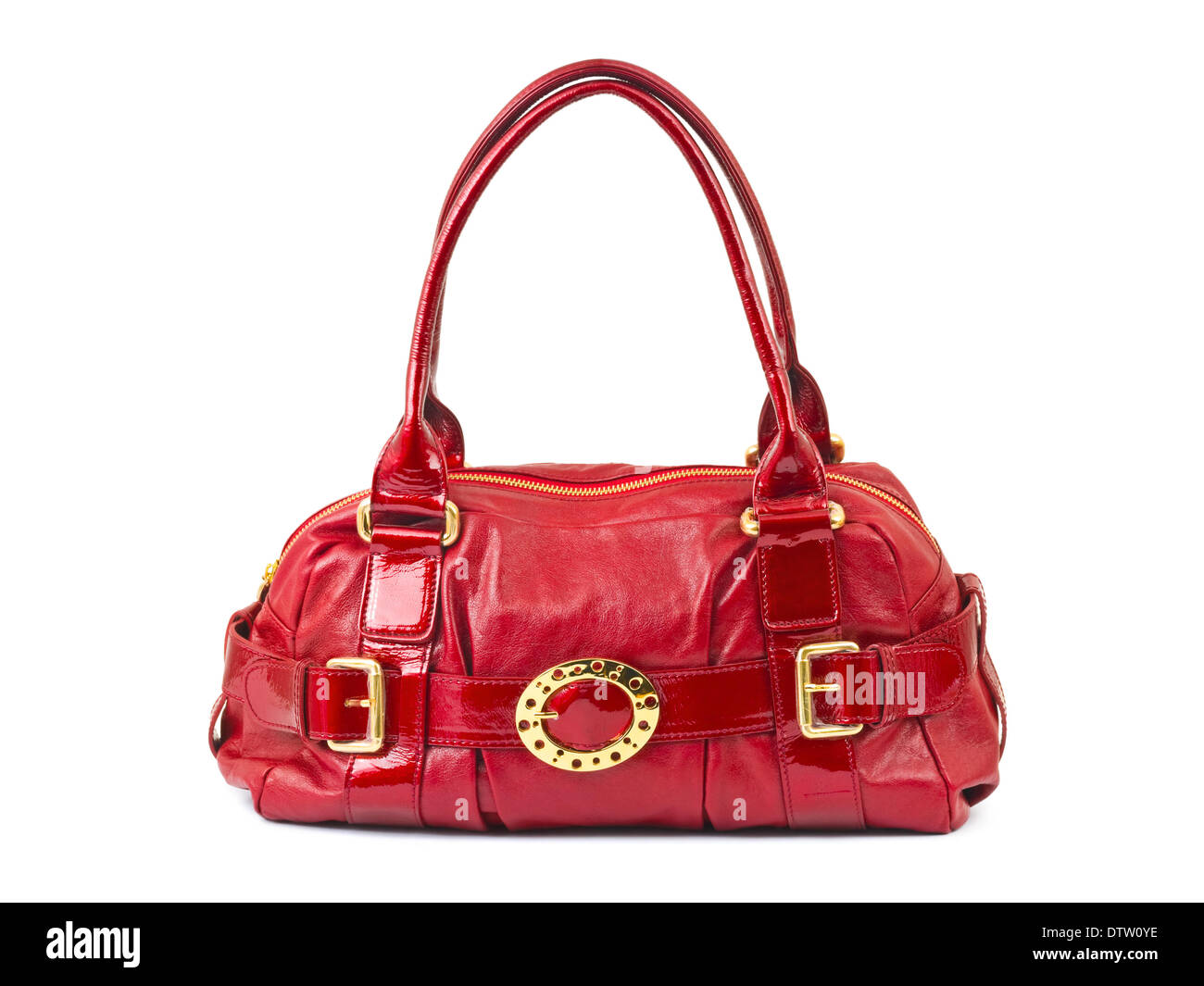 Red woman bag Stock Photo - Alamy