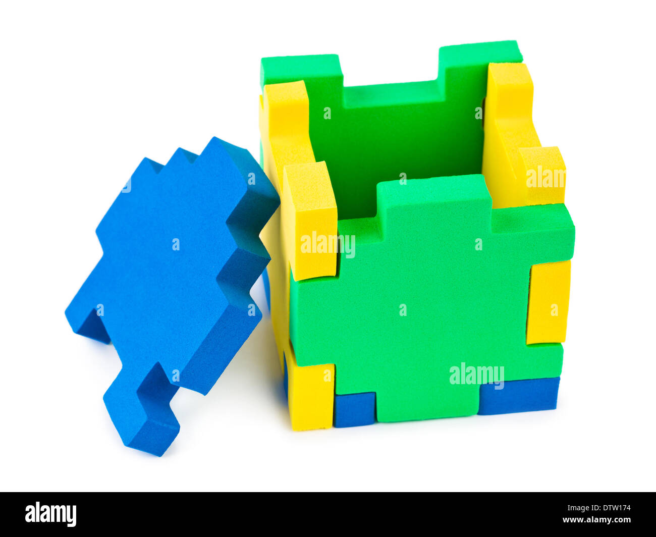 Cube puzzle hi-res stock photography and images - Alamy