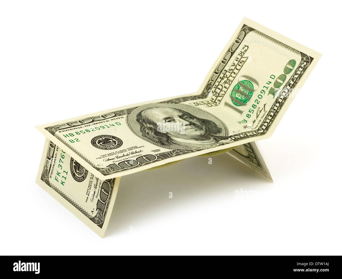 Chaise longue made of money Stock Photo - Alamy