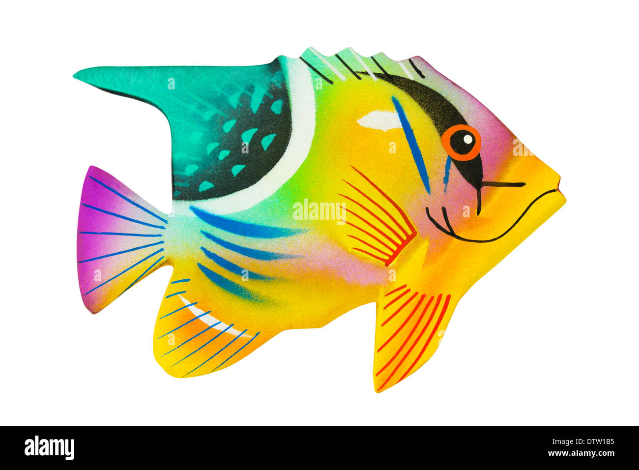 Toy exotic fish Stock Photo - Alamy