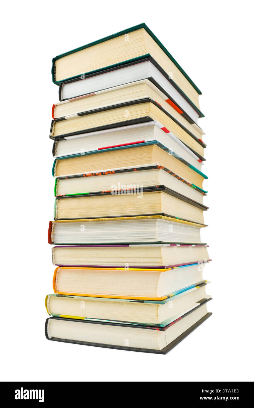 Stack of books Stock Photo - Alamy